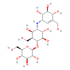CAS号:--- - (1R,2R,3S,4S,5R,6S)-2,3,5-trihydroxy-6-(hydroxymethyl)-4-{[(1S,4R,5S,6S)-4,5,6 ...