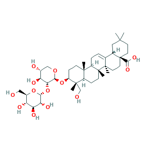 CAS号:--- - (4aS,6aR,6aS,6bR,8aR,9R,10S,12aR,14bS)-10-[(2S,3R,4S,5R)-4,5-dihydroxy-3-[(2R,3R,4S ...