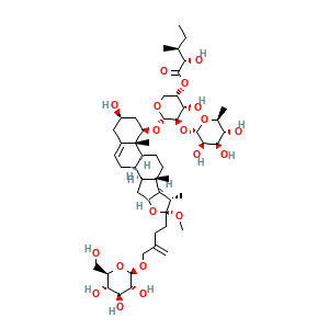 CAS号:--- - [(3S,4S,5R,6S)-4-hydroxy-6-[[(1S,2S,4S,6R,7S,8R,9S,12S,13R,14R,16R)-16-hydroxy-6 ...