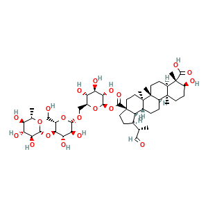 CAS号:--- - (1S,3aS,5aR,5bR,7aR,8S,9S,11aS,11bR,13aR,13bS)-3a-[(2R,3S,4R,5R,6S)-6-[[(2S,3S,4S,5R ...