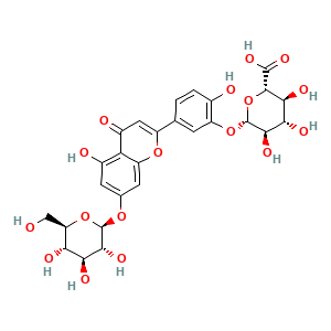 CAS号:--- - (2S,3S,4S,5R,6S)-3,4,5-trihydroxy-6-[2-hydroxy-5-[5-hydroxy-4-oxo-7-[(2S,3R,4S,5S,6R ...