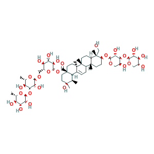 CAS号:--- - [(2S,3R,4S,5S,6R)-6-[[(2R,3R,4R,5S,6S)-3,5-dihydroxy-6-methyl-4-[(2S,3R,4R,5R,6S)-3,4 ...