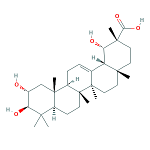 CAS号:--- - (1S,2R,4aS,6aR,6aS,6bR,8aR,10R,11R,12aR,14bR)-1,10,11-trihydroxy-2,4a,6a,6b,9,9,12a ...
