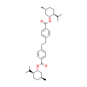 CAS号:--- - [(1R,2S,5S)-5-methyl-2-propan-2-ylcyclohexyl] 4-[2-[4-[(1R,2R,5R)-5-methyl-2-propan-2 ...