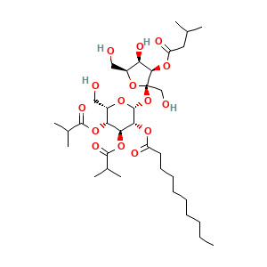 CAS号:--- - [(2R,3R,4S,5R,6S)-2-[(2R,3R,4R,5S)-4-hydroxy-2,5-bis(hydroxymethyl)-3-(3 ...
